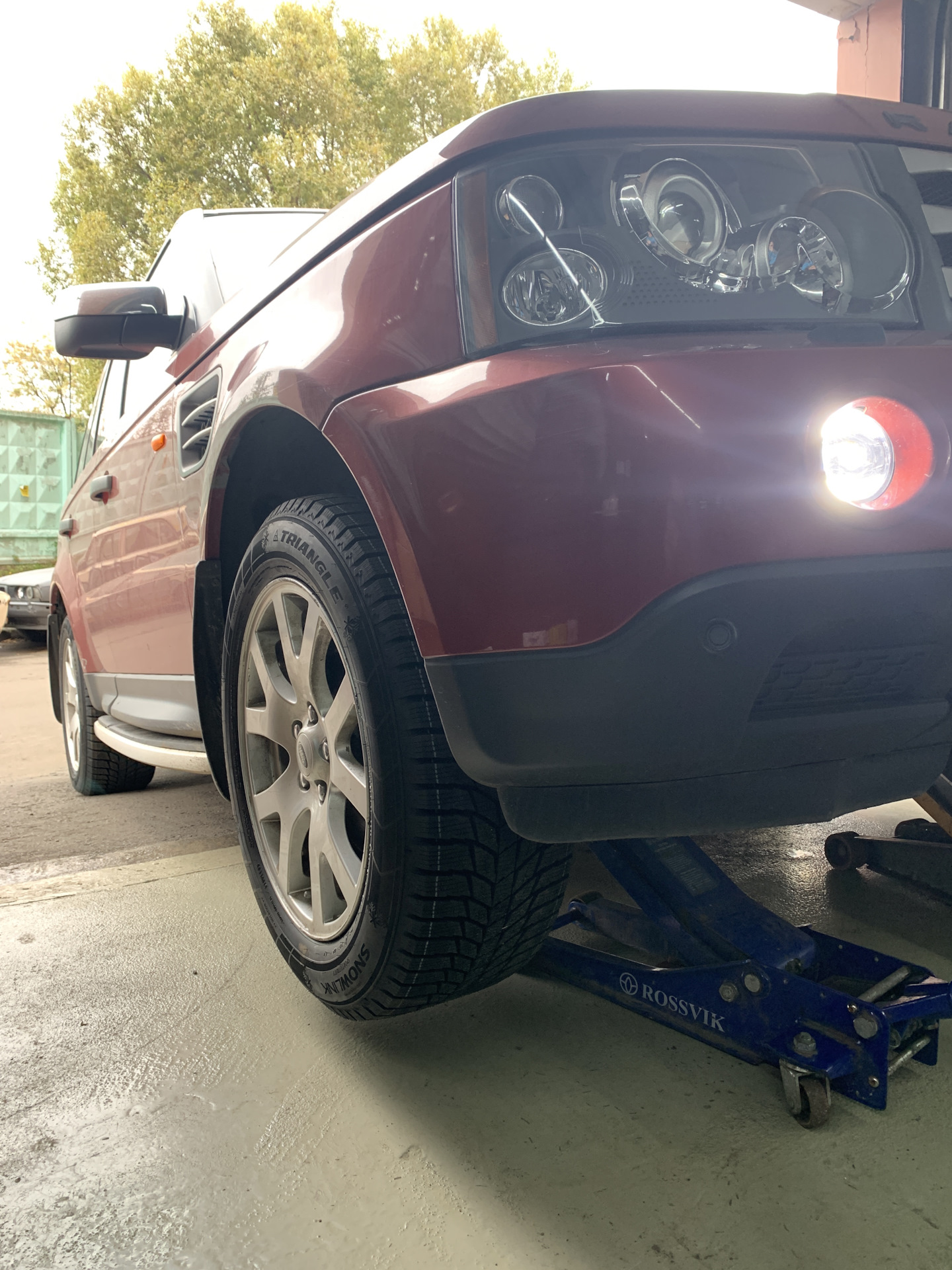 Triangle Snowlink 255/55 R19 на RRS L320 — Land Rover Range Rover Sport ...