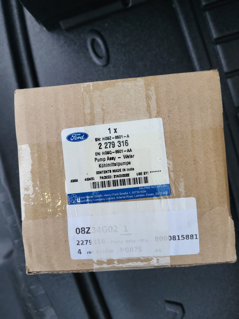 Большое ТО Экоблю — Ford S-Max (2G), 2 л, 2019 года | визит на сервис ...