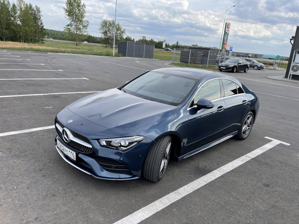 Тонировка — Mercedes-Benz CLA (C118), 1,3 л, 2021 года | стайлинг | DRIVE2