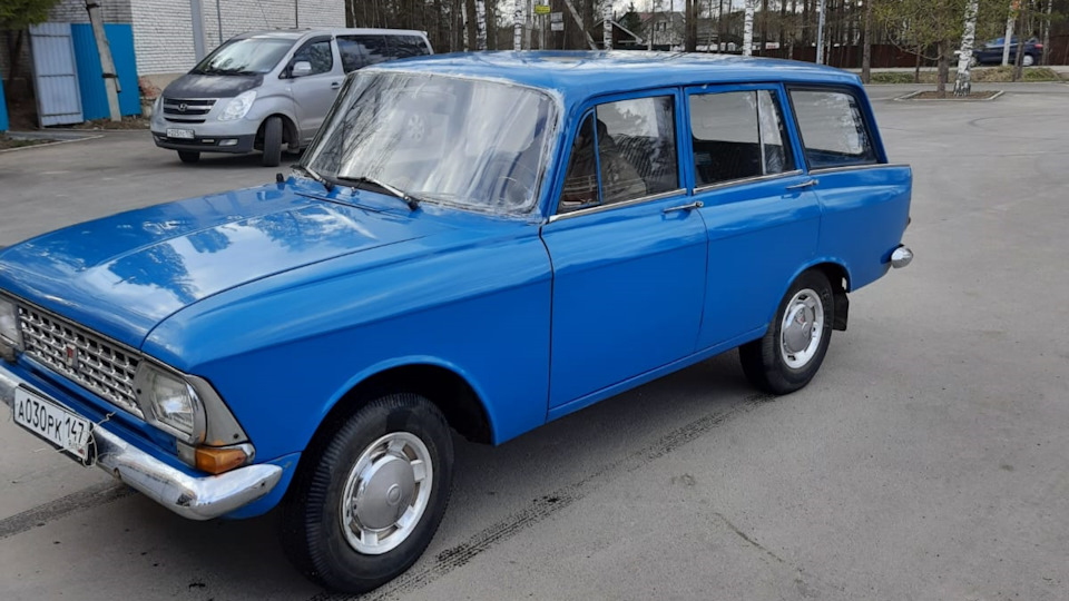Москвич 426 1.5 бензиновый 1972 | синий танк на DRIVE2