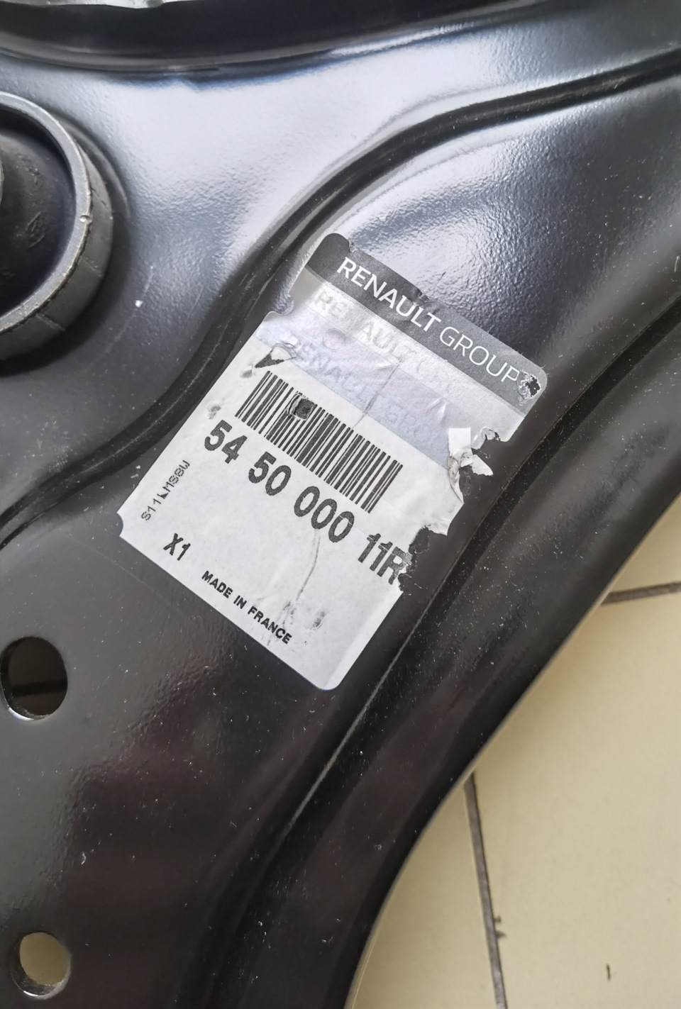 545000011R Рычаг ниж пер п RENAULT | Запчасти на DRIVE2