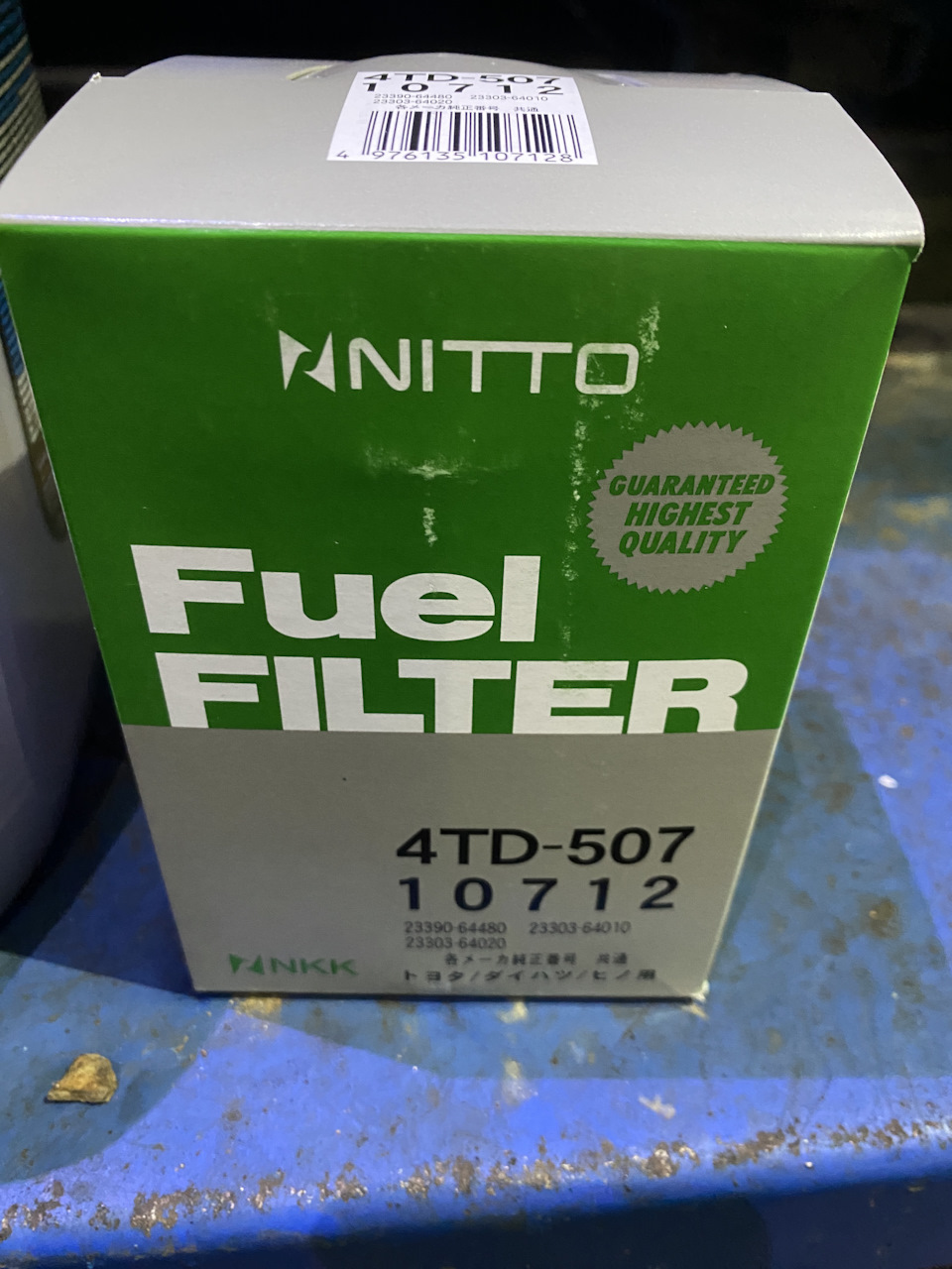 2330364020 Фильтр топлвный дизель TOYOTA LEXUS | Запчасти на DRIVE2