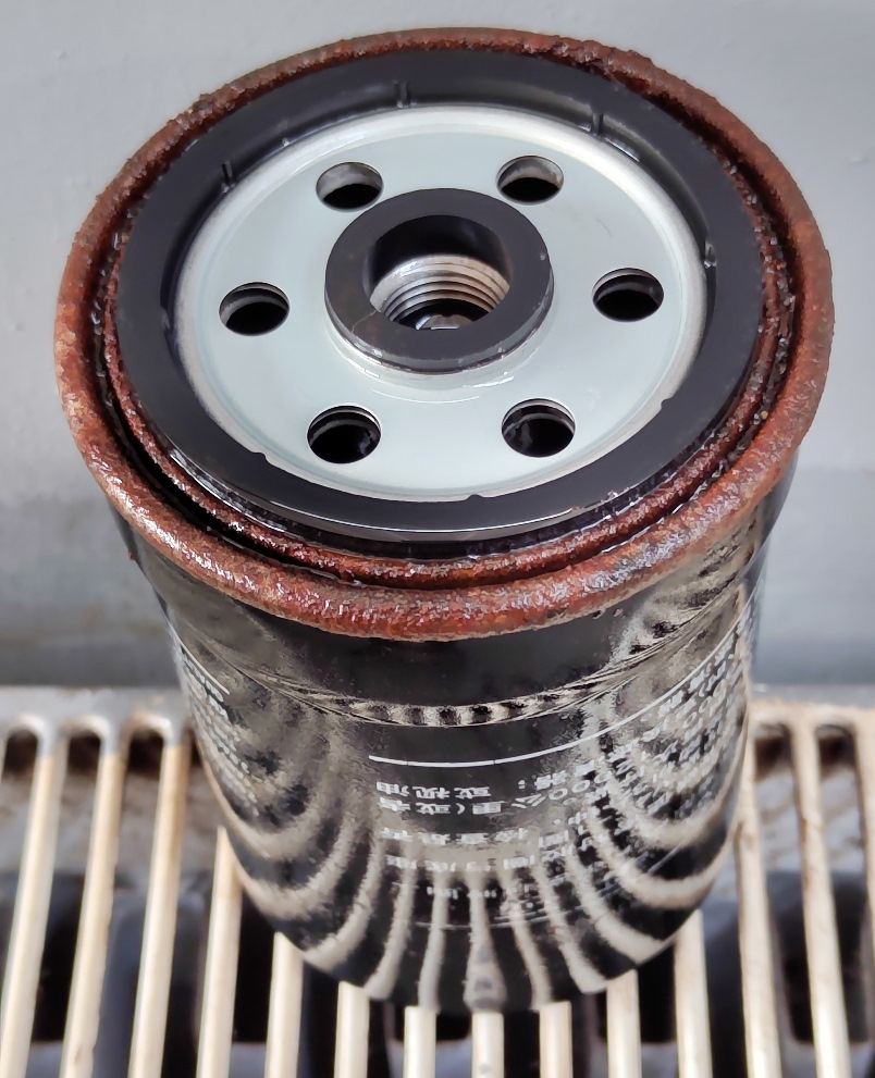 Течь топливного фильтра, дизель. Замена — Haval H9 (1G), 2 л, 2019 года ...