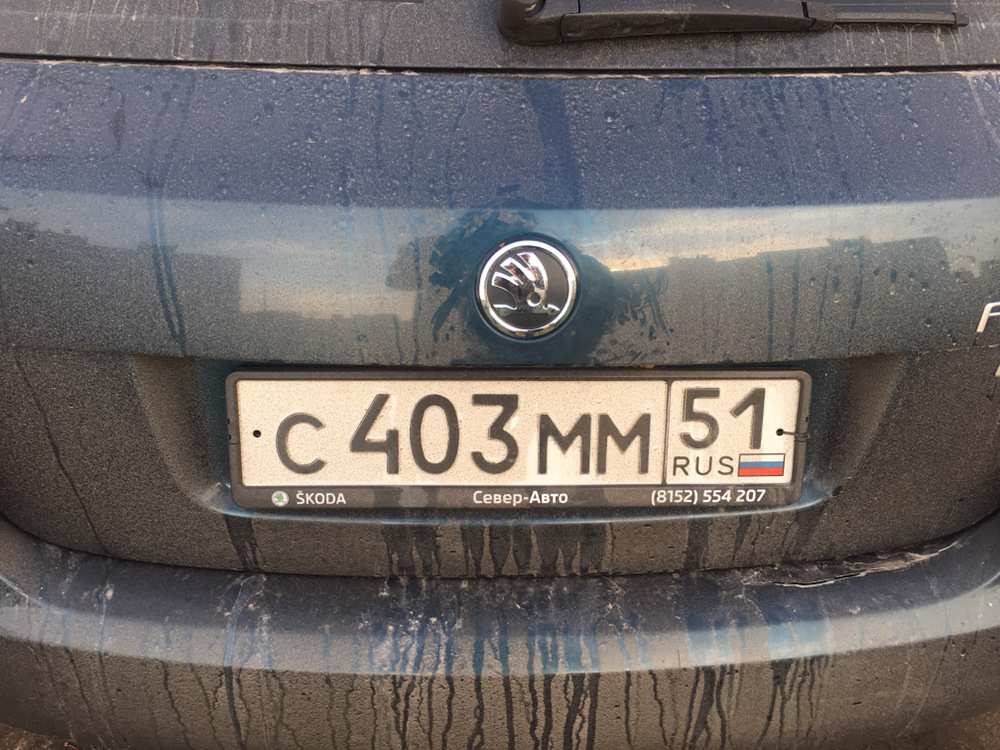 Обновлённые эмблемы на кузов Skoda Fabia — Skoda Fabia Mk2, 1,2 л, 2012 ...