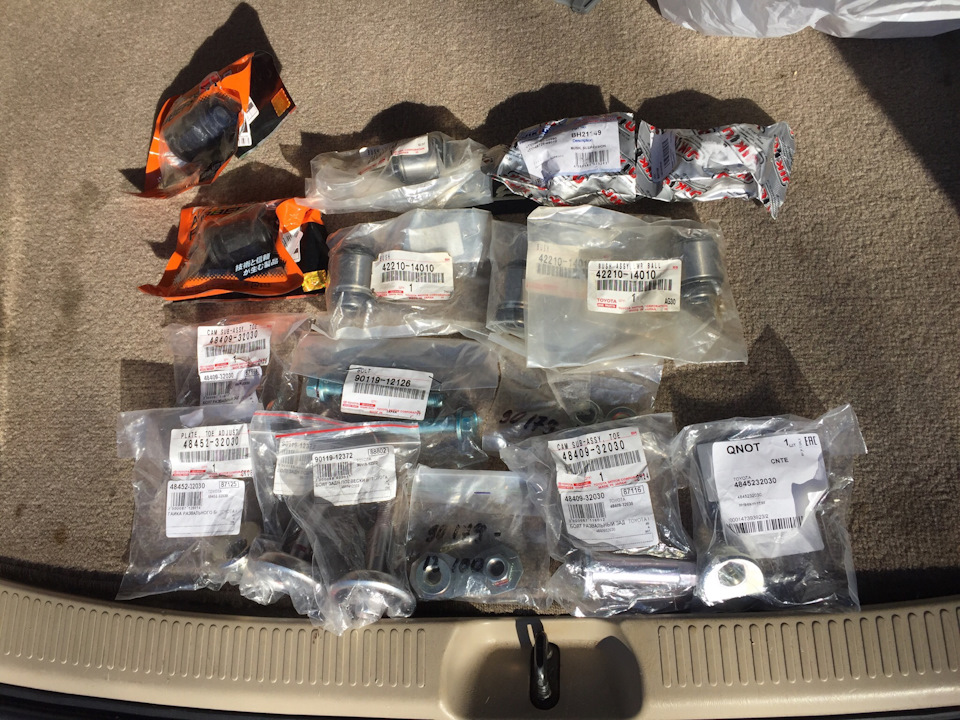 Замена сайлентблоков задней подвески. Замена рулевой тяги. — Lexus RX ...