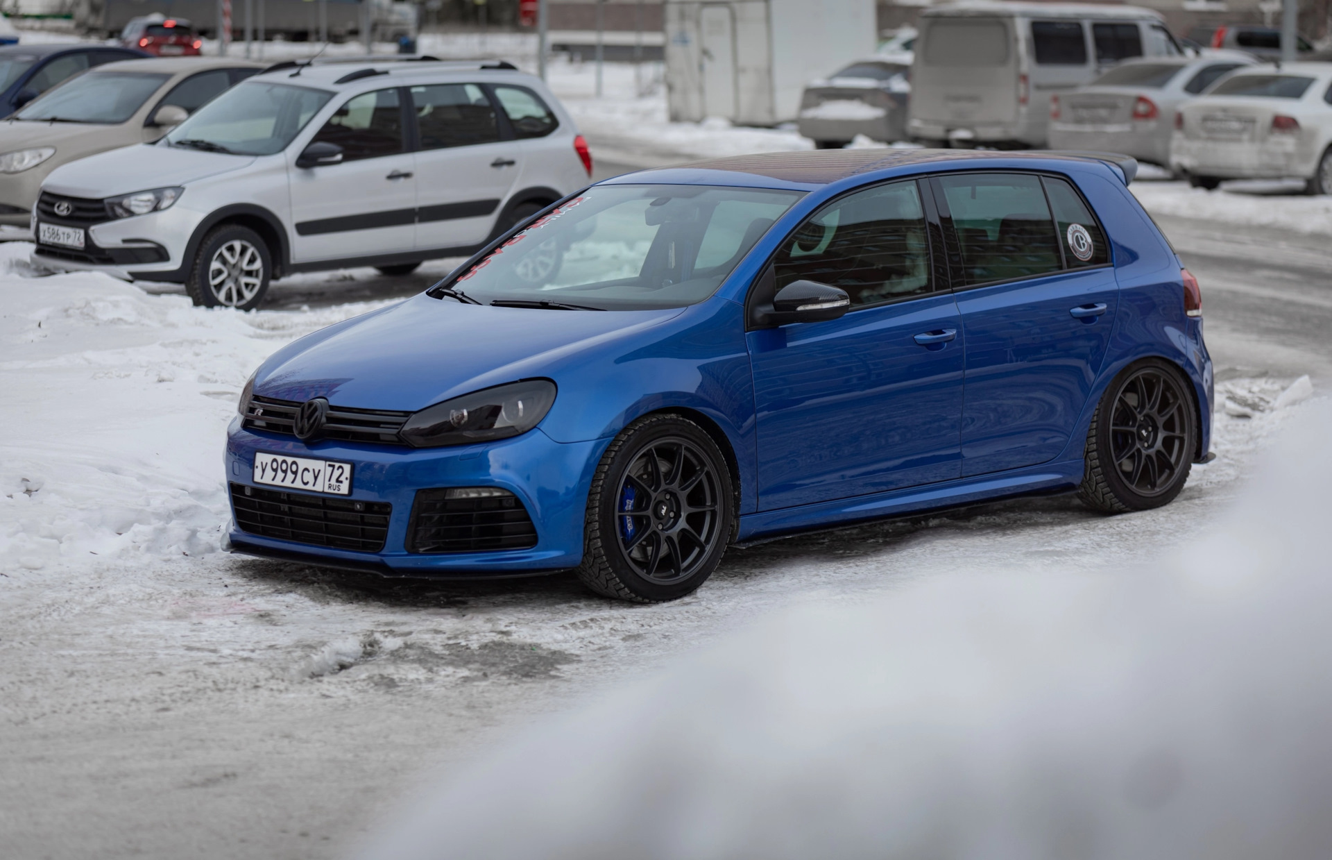 Просто зимние фотки и немного инфы) — Volkswagen Golf Mk6 R20, 2 л, 2012 года | стайлинг | DRIVE2