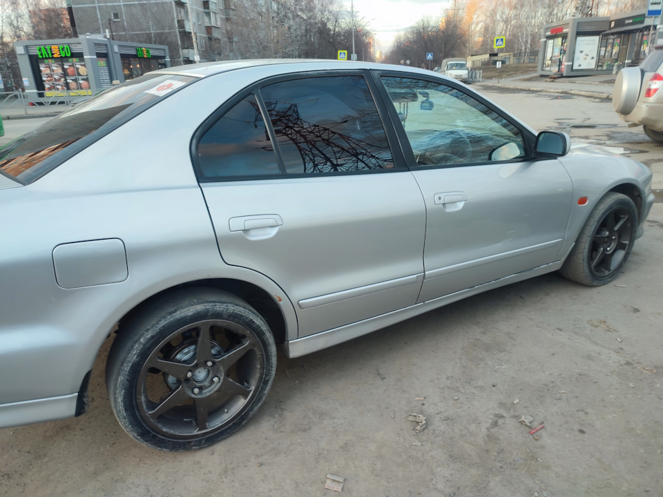 17 Лето — Mitsubishi Galant (8G), 2 л, 2000 года | колёсные диски | DRIVE2