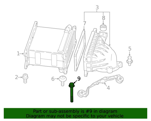 07119904526 Комплект болтов натяжителя цепи 3-серия E46 1998-2001 BMW ...