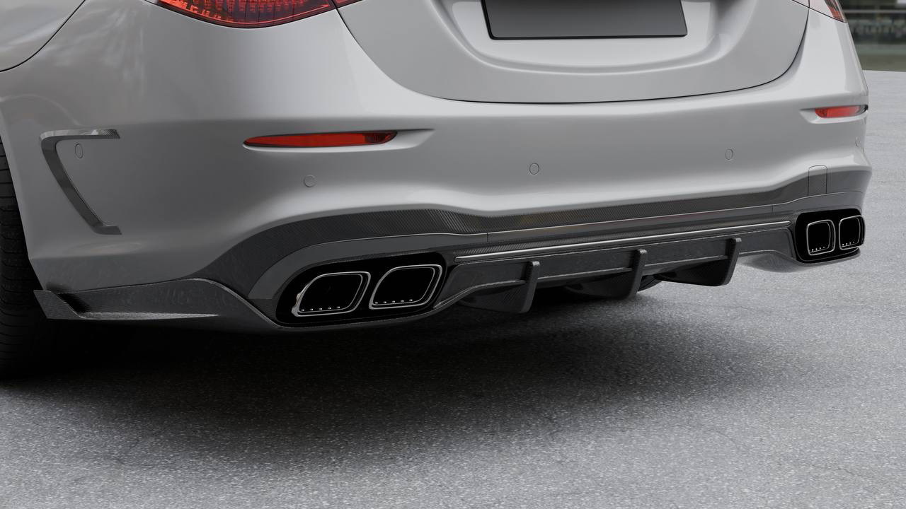 Карбоновый обвес для Mercedes-Benz S63 223 — Mercedes-Benz S 63 AMG ...