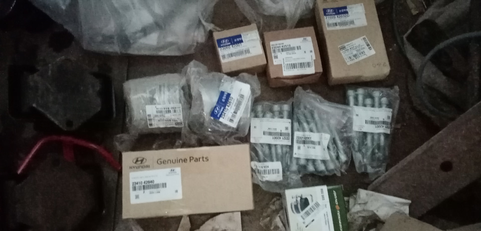 2304042510 КОМПЛЕКТ ПОРШНЕВЫХ КОЛЕЦ ДВИГАТЕЛЯ (12ШТ) KIA HYUNDAI ...