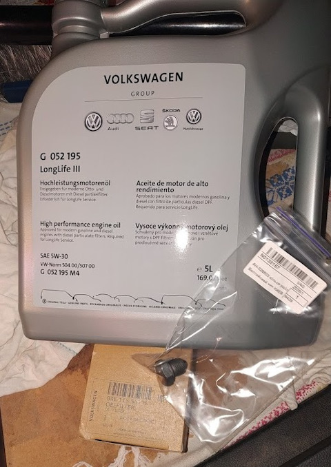 G052195M4 Моторное масло LongLife VAG | Запчасти на DRIVE2
