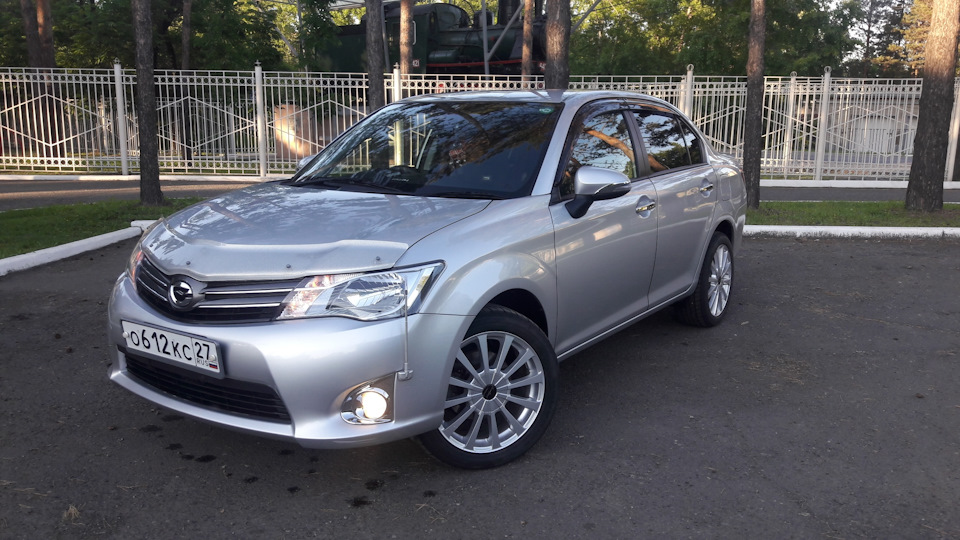 Тюнячки и просто красота — Toyota Corolla Axio (E160), 1,5 л, 2014 года | тюнинг | DRIVE2