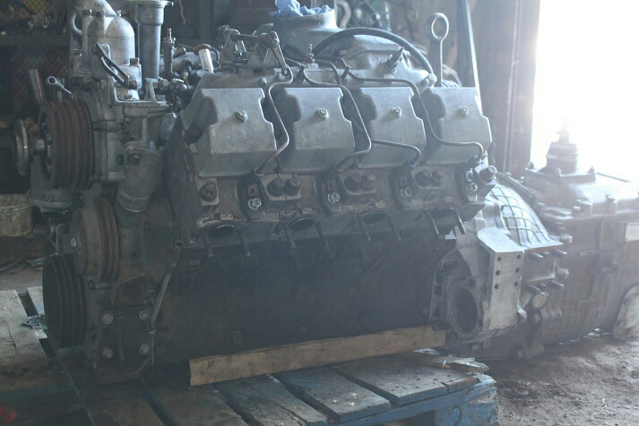 Сборка V8.Часть 4.Сцепление и кпп — ГАЗ 66 ПСИХ, 9,9 л, 1980 года ...
