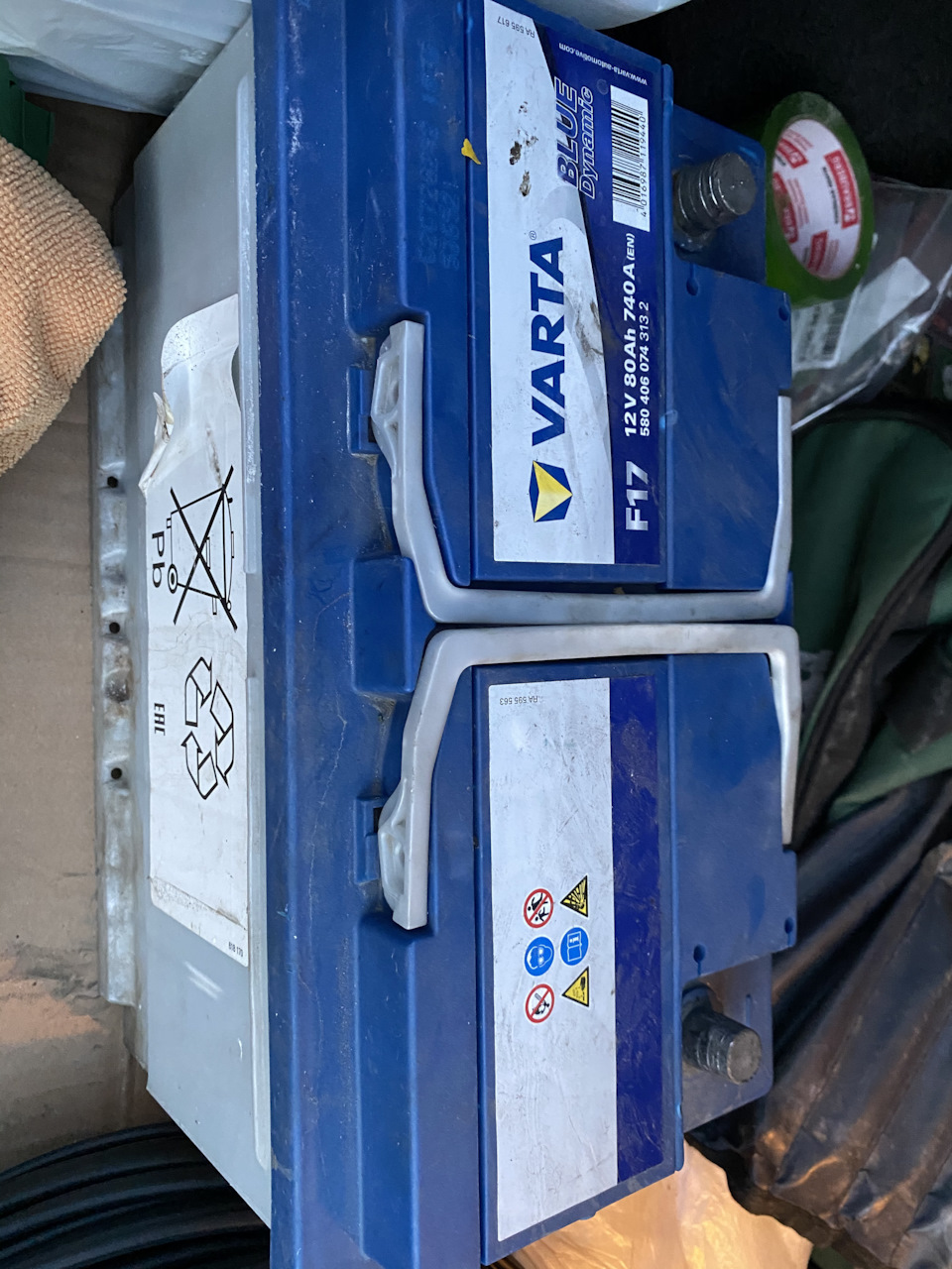 5804060743132 Аккумулятор автомобильный Varta Blue Dynamic F17 6СТ-80 VARTA | Запчасти на DRIVE2