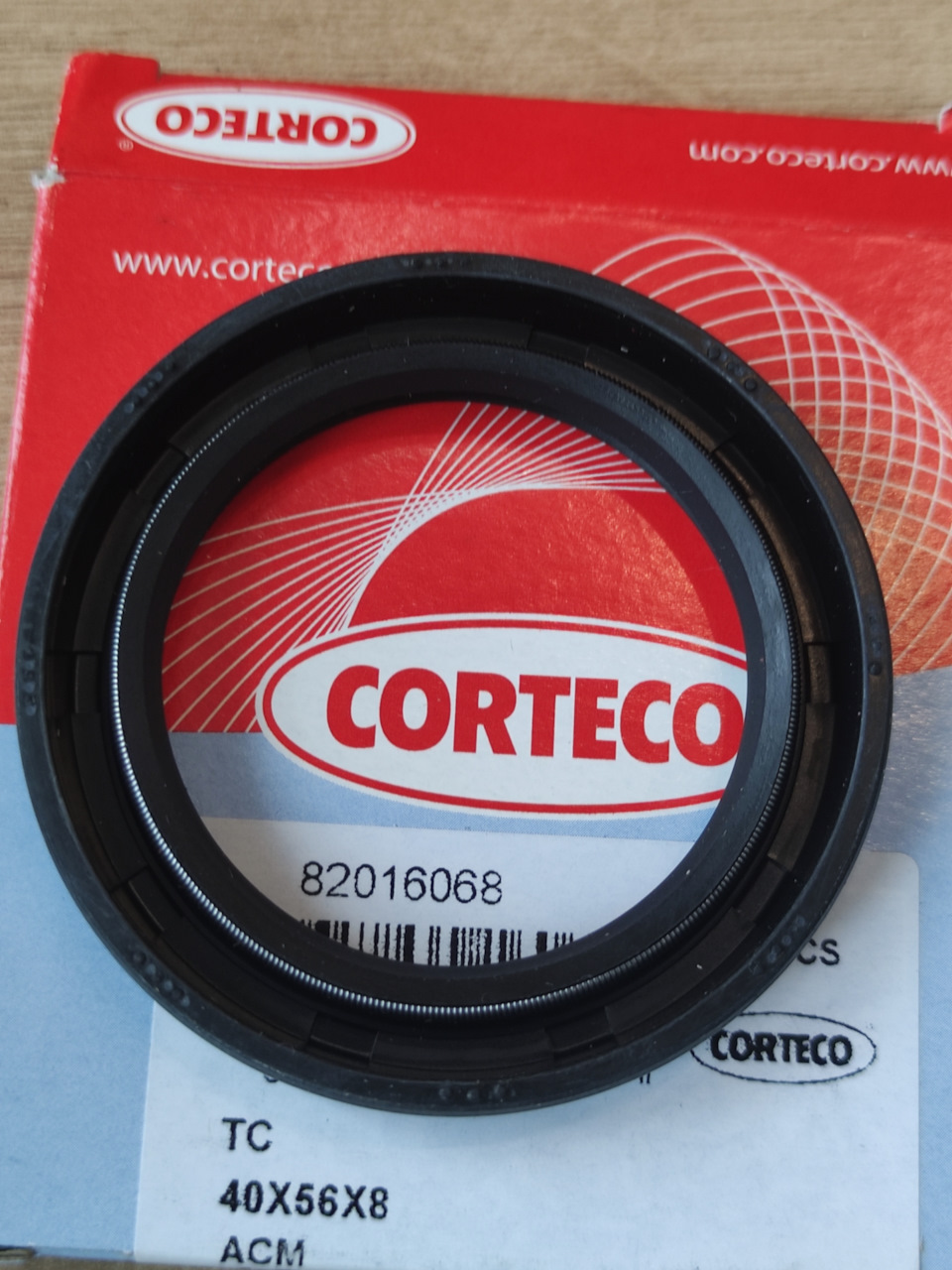 19016068B Уплотняющее кольцо, ступенчатая коробка передач CORTECO ...