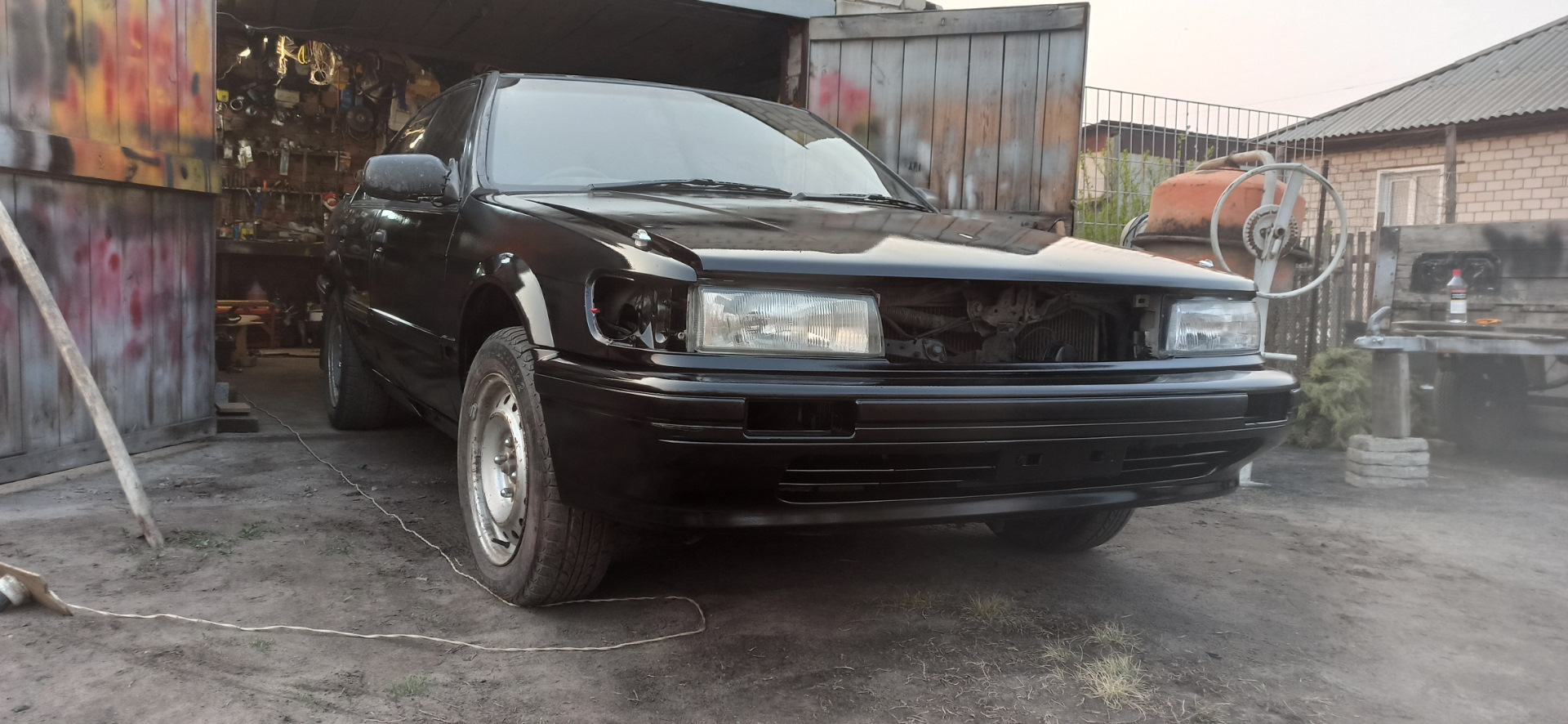 Немного подкрасились — Nissan Bluebird (U12), 2 л, 1990 года | стайлинг ...