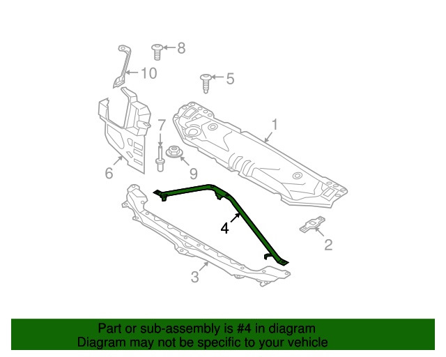 51647033745 стойка V-образная BMW | Запчасти на DRIVE2