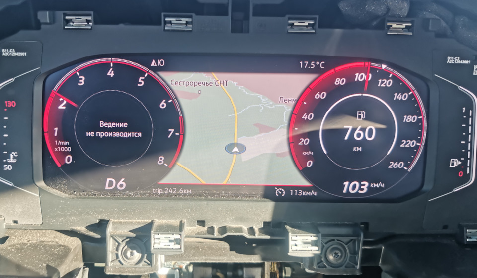 Первый в Питере Volkswagen Polo Liftback с Discover Pro MIB3 со штатной ...