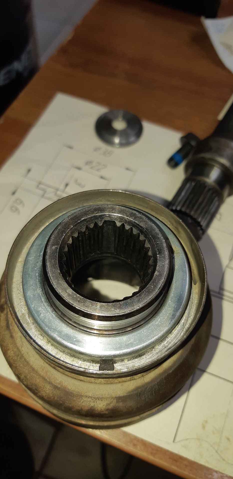 Доработка полного привода и сальники — KIA Sorento (1G), 2,5 л, 2007 ...