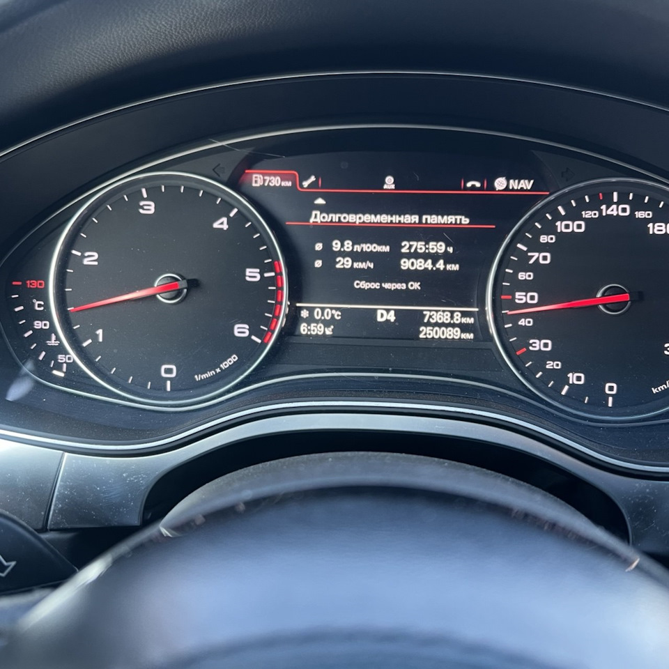 ТО 250 000км. Замена масла, фильтров. — Audi A7 Sportback (1G), 3 л ...