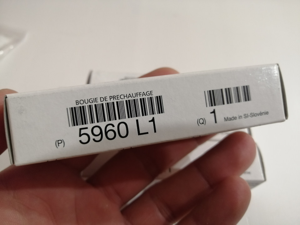 5960L1 Свеча накаливания Peugeot Citroen | Запчасти на DRIVE2