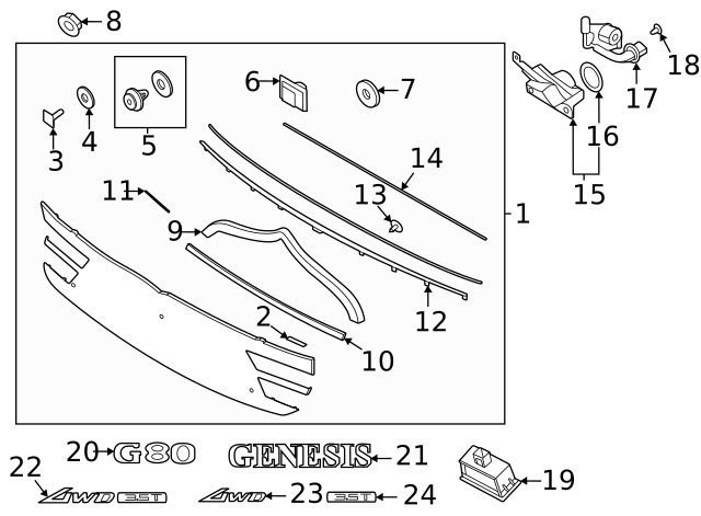 873822W000 Фиксатор молдинга кузова KIA HYUNDAI | Запчасти на DRIVE2