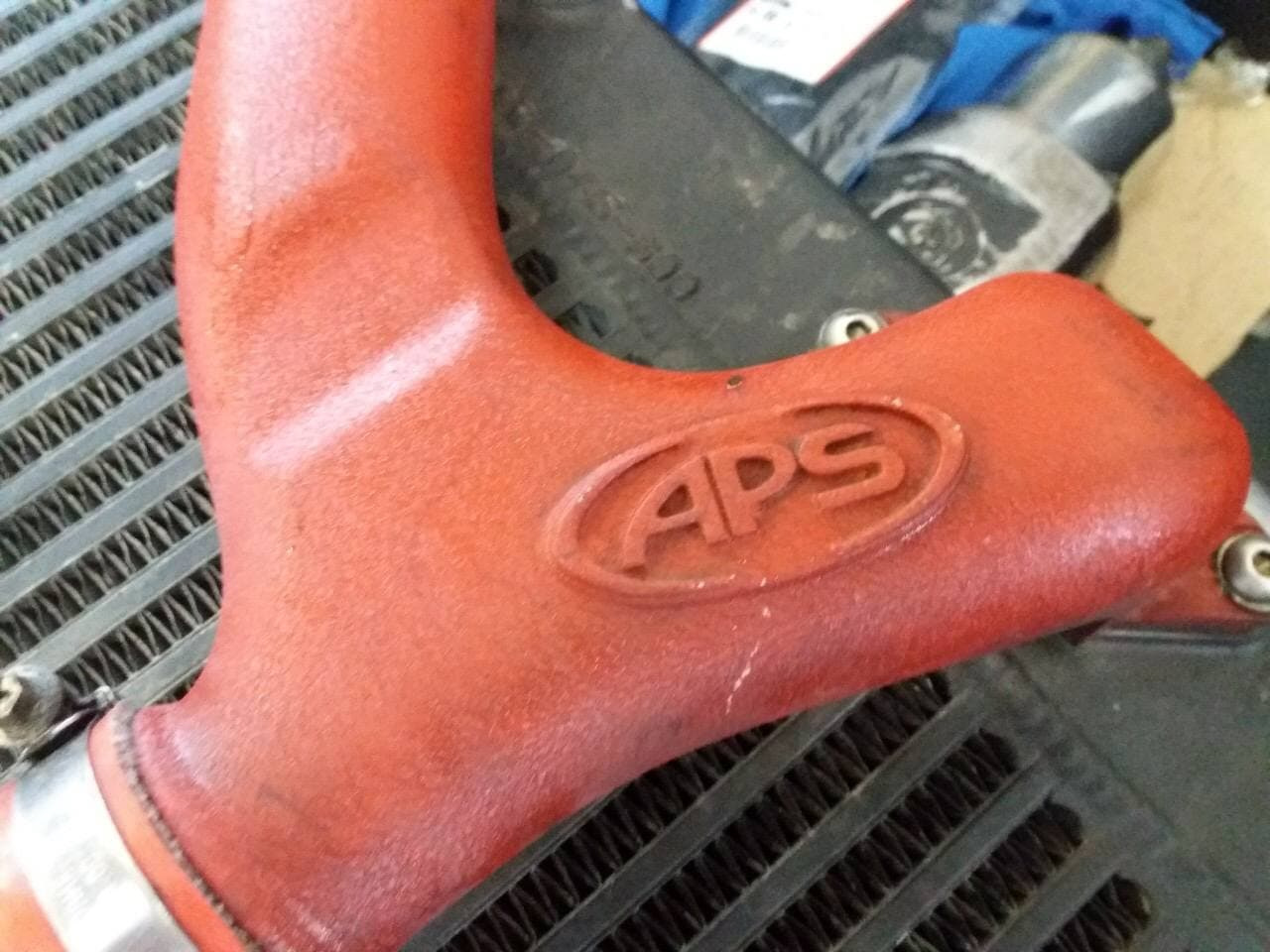 Aps top mount intercooler — Subaru Forester (SG), 2,5 л, 2007 года ...