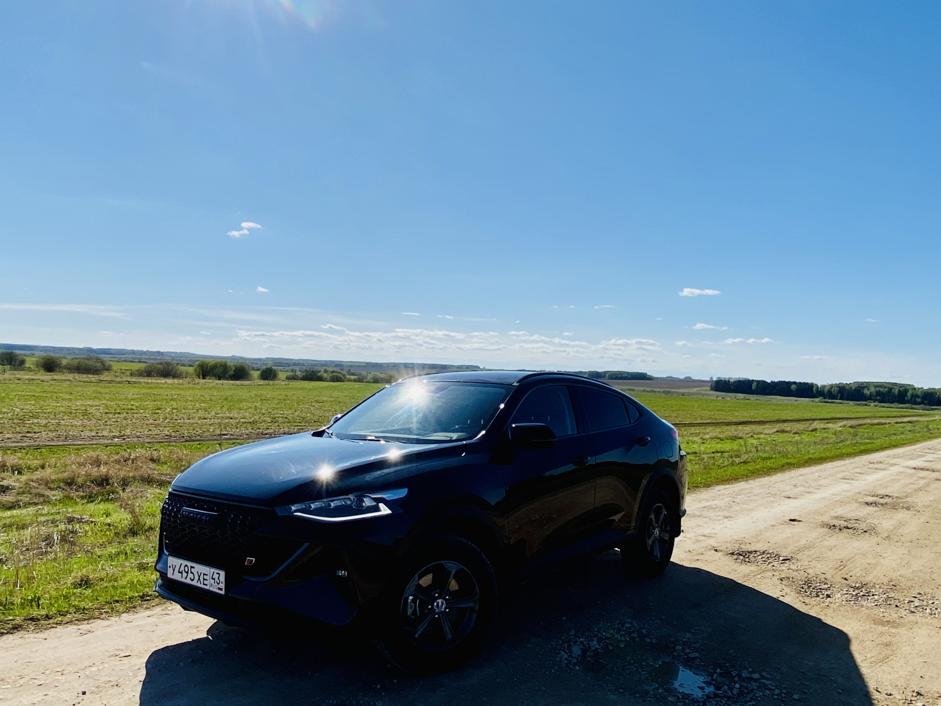 Black Edition завершён — Haval F7x, 2 л, 2022 года | стайлинг | DRIVE2