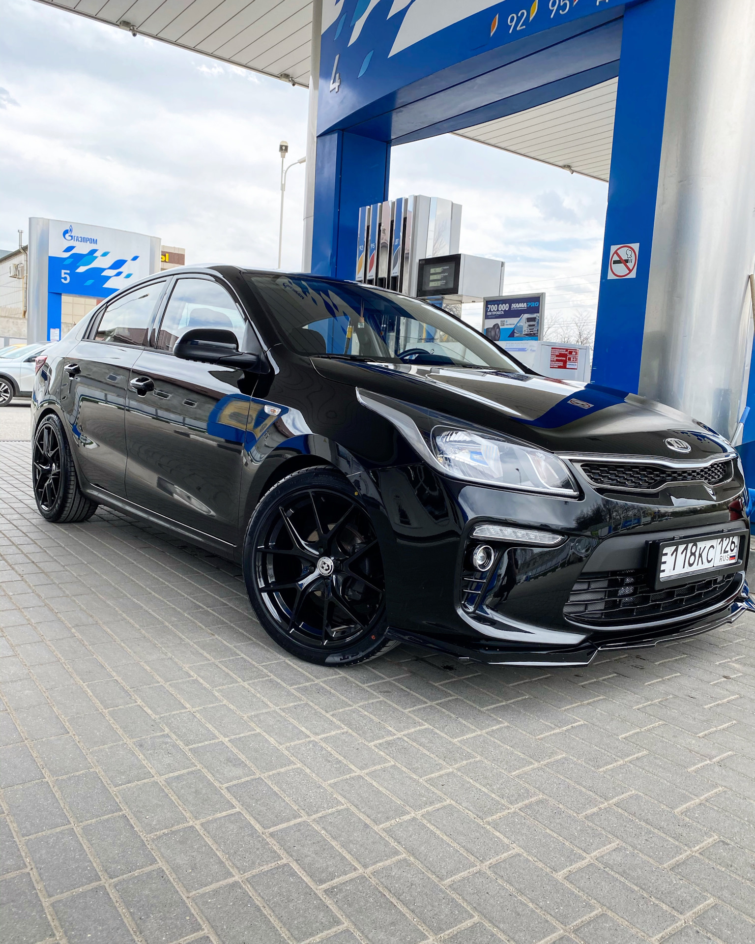 18тые, HRE — KIA Rio (4G), 1,6 л, 2019 года | шины | DRIVE2