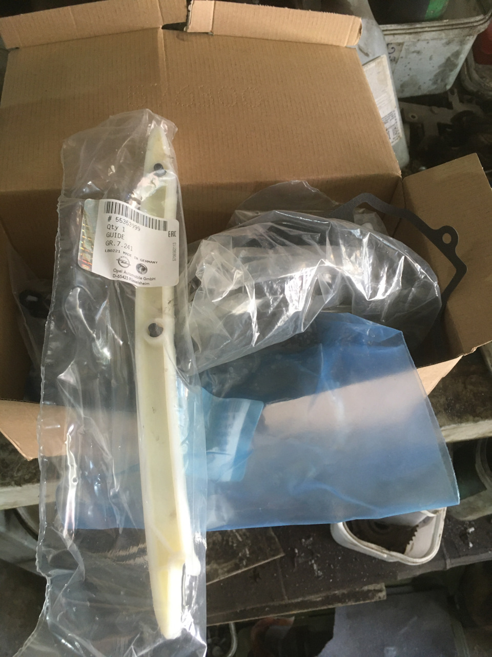 55353999 Направляющая цепи GM | Запчасти на DRIVE2