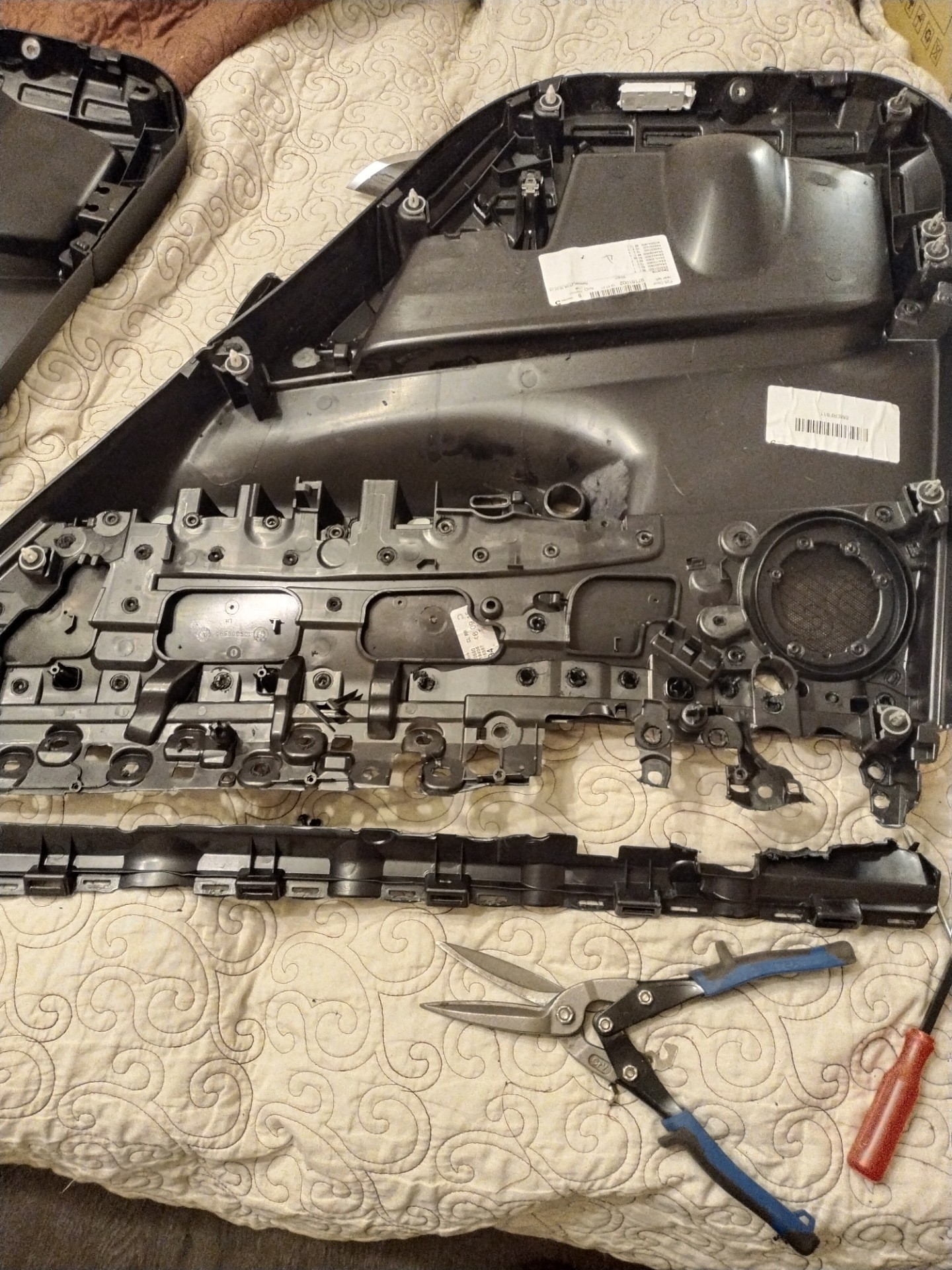 Шторки задних дверей S417A — BMW X3 (F25), 2 л, 2015 года | тюнинг | DRIVE2