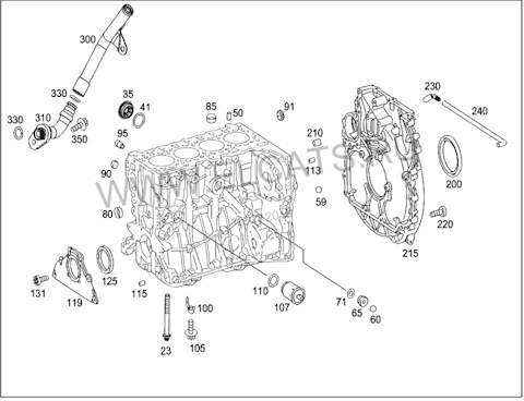 A0189970245 Кольцо уплотнительное блока цилиндров Mercedes | Запчасти ...