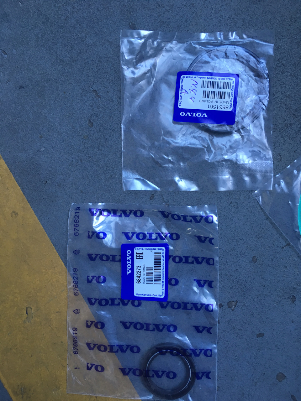 8631561 Уплотняющее кольцо, распределительный вал Volvo | Запчасти на ...
