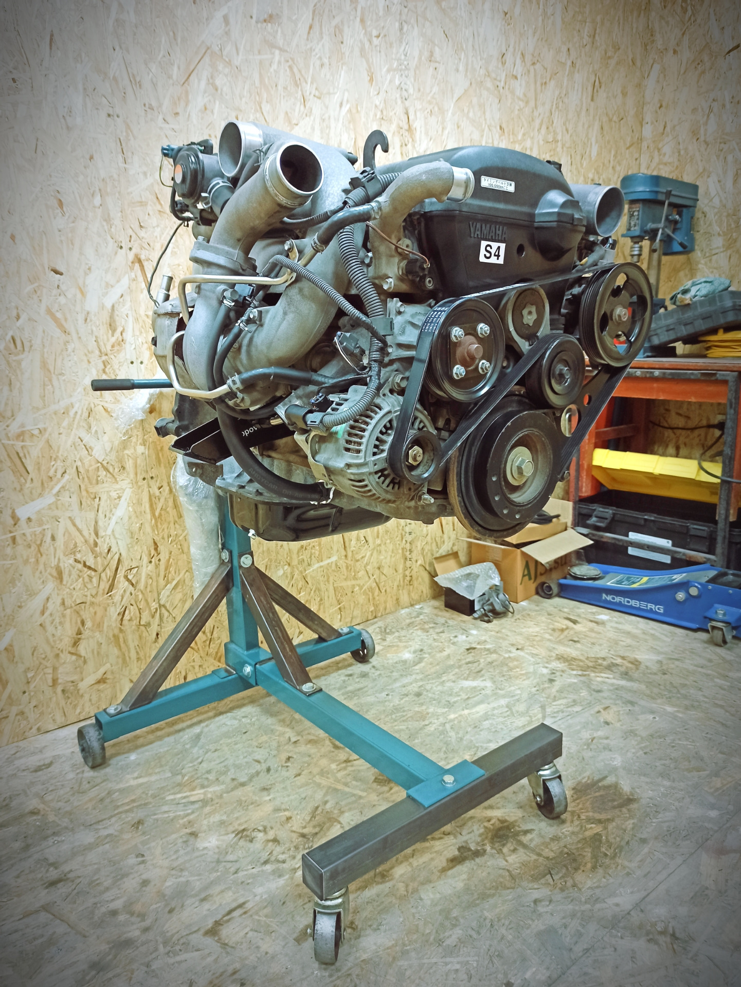 SWAP 1JZ BMW E36 Compact (подготовка мотора-2) — DRIVE2