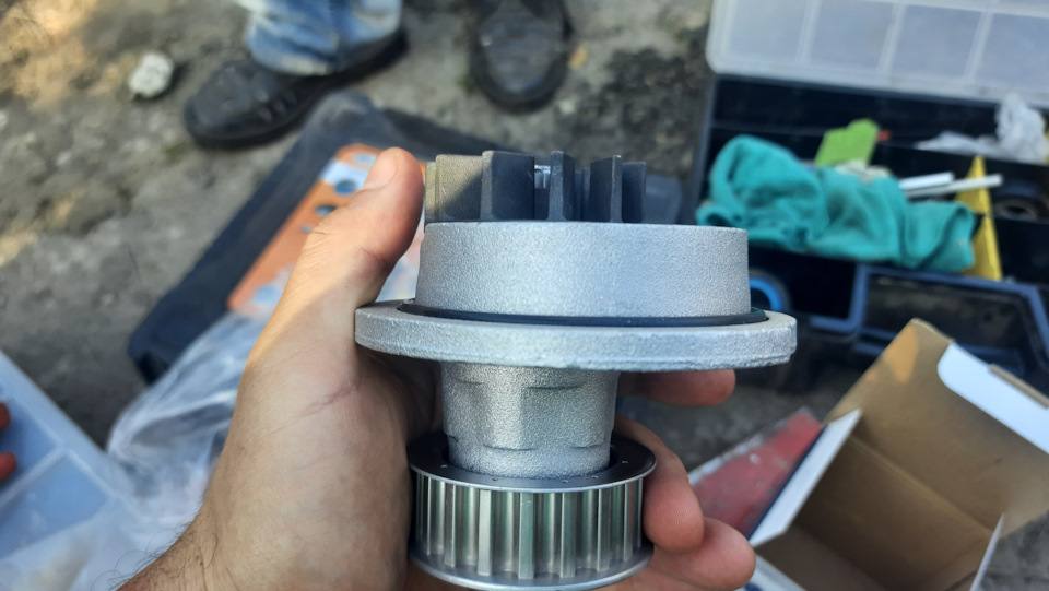 Комплект для замены ГРМ ЗАЗ Шанс 1.5 c гур и с кондеем — ЗАЗ Chance, 1 ...