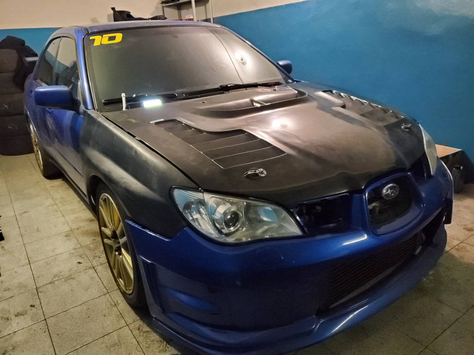Carbone Fiber — Subaru Impreza WRX STI (GD), 2,5 л, 2006 года | тюнинг ...