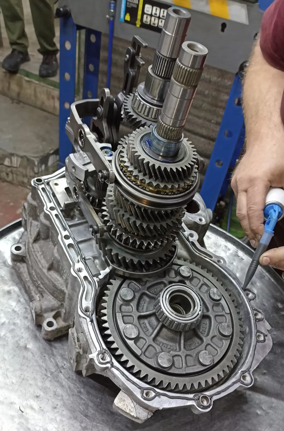 Собрали под заказ 6ст механическая коробка 02S(mq250) — DRIVE2