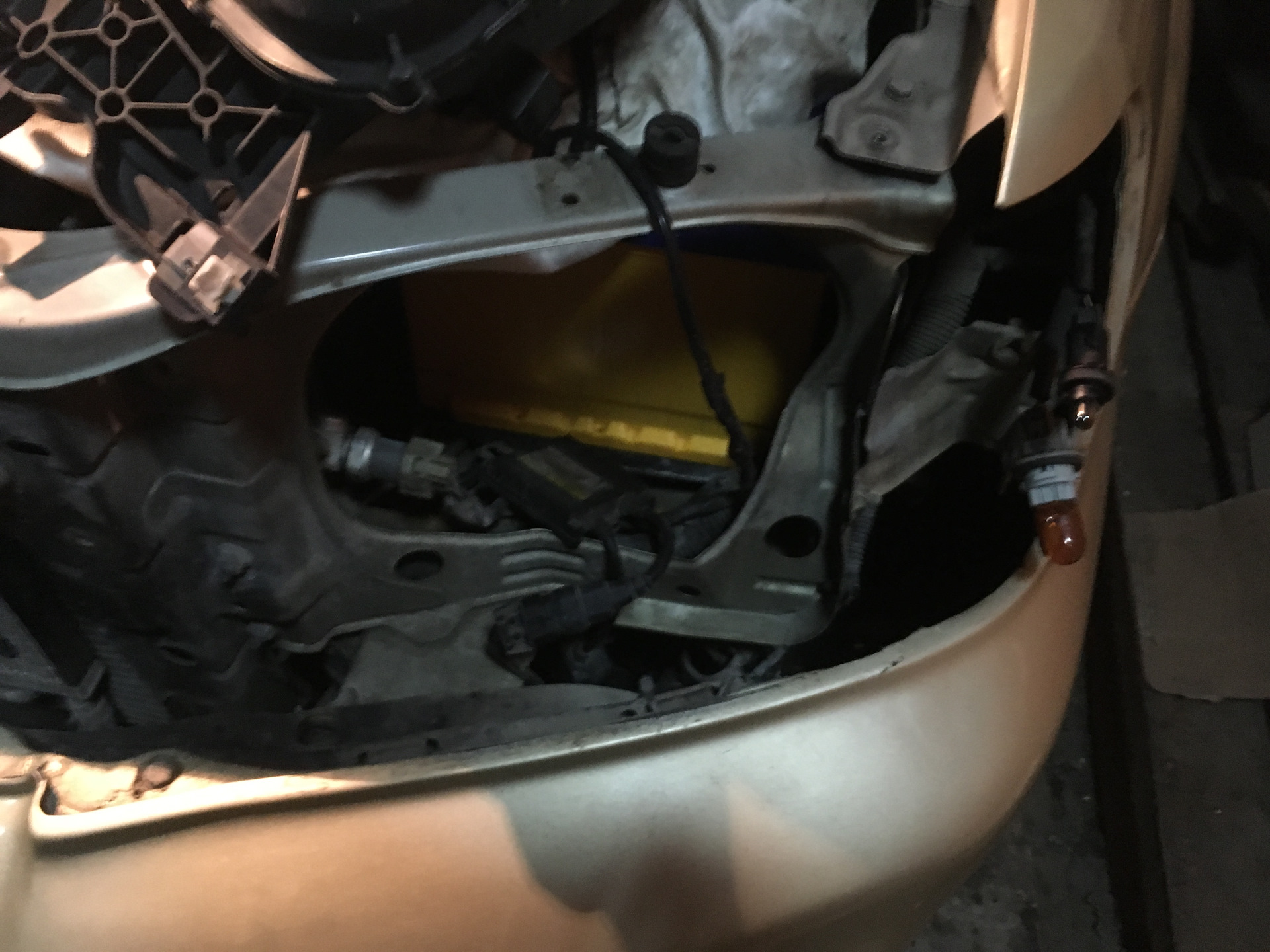 Переделка колхозного крепления решетки и фар — Subaru Forester (SG), 2 ...