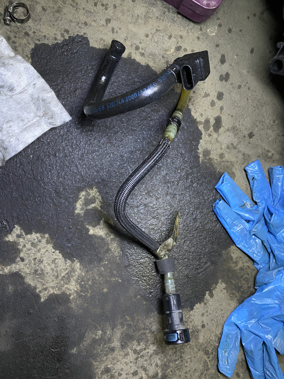 13537800666 Подводящий топливопровод BMW | Запчасти на DRIVE2