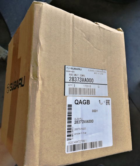 28373VA000 Комплект подшипника ступицы колеса SUBARU | Запчасти на DRIVE2