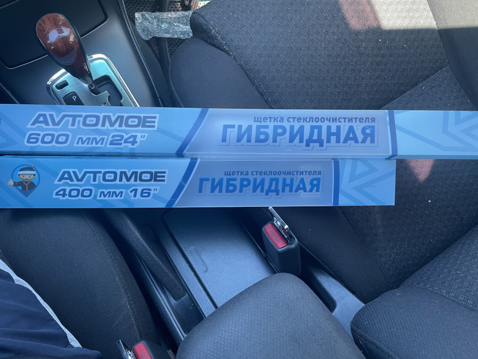 Щетки стеклоочистителя и Eikosha А69 — Toyota Avensis II, 1,8 л, 2004 ...