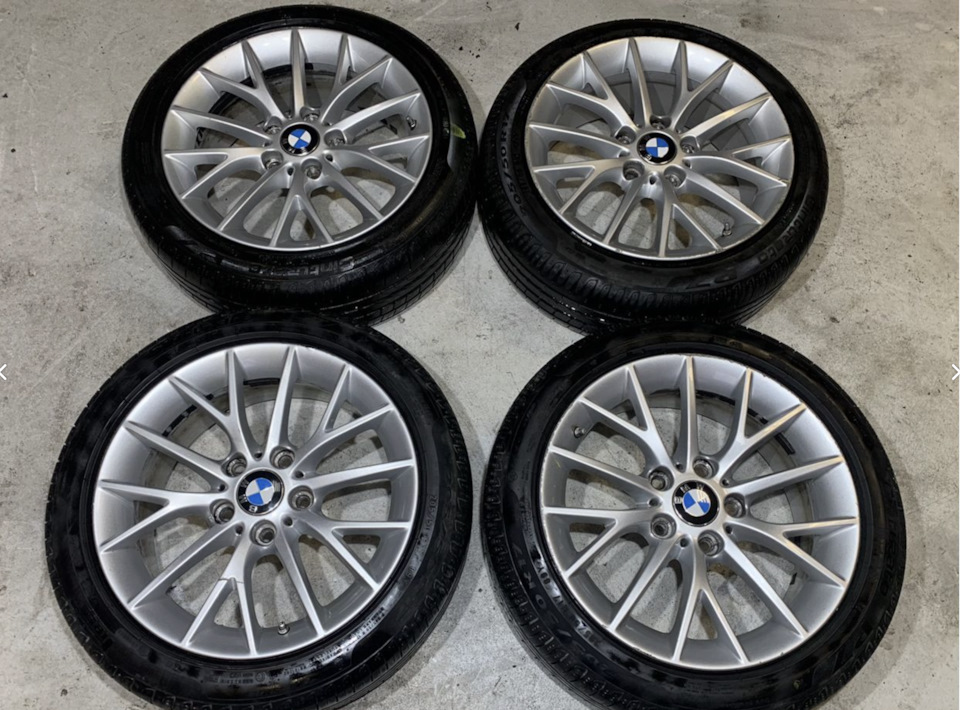 3. Диски BMW 380 стиль R17 — BMW 1 series (F20), 2 л, 2012 года ...