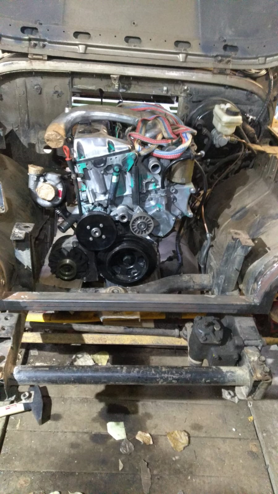 Установка мотора и КПП — Asia Rocsta, 2,2 л, 1992 года | тюнинг | DRIVE2