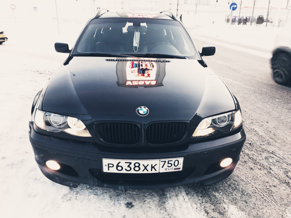 Освежил мордашку (стекла фар и поворотники) — BMW 3 series Touring (E46 ...