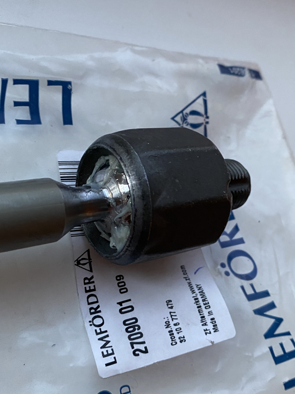 2709001 Поперечная рулевая тяга LEMFORDER | Запчасти на DRIVE2