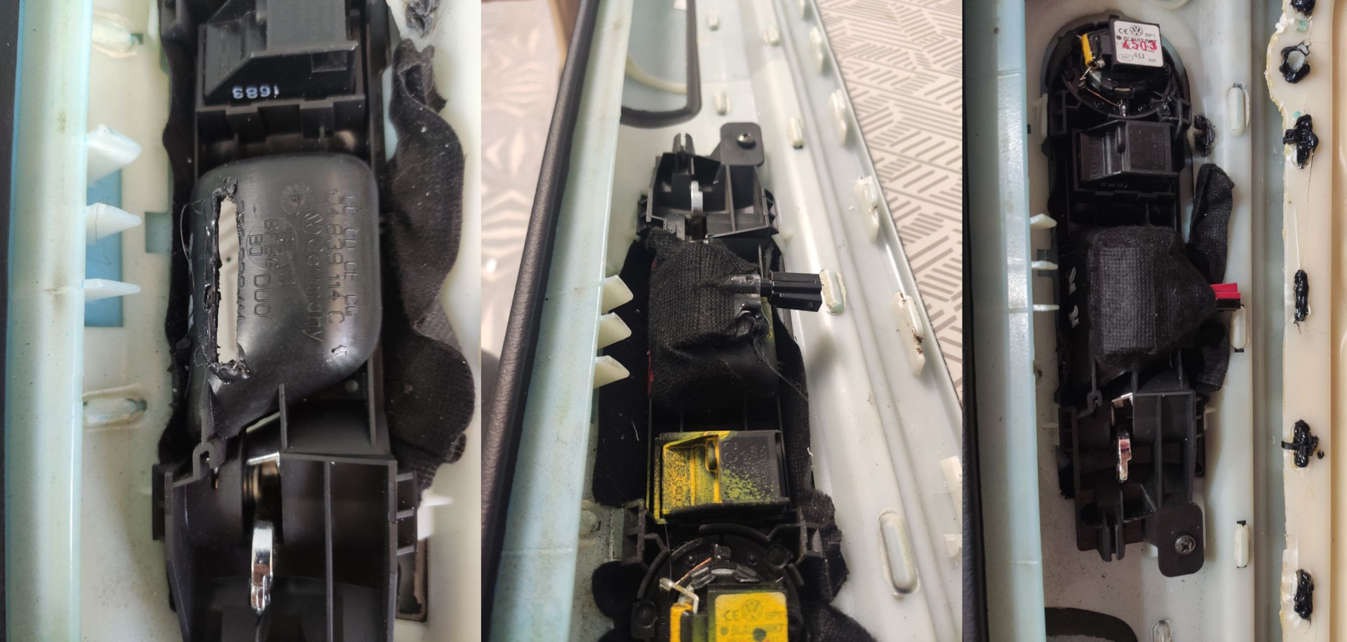 Подсветка ручек от VW Touareg — Volkswagen Passat Variant (B5), 1,9 л ...