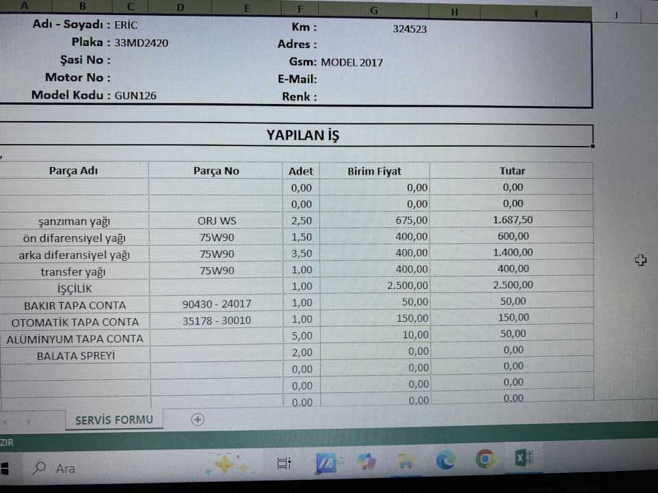 ТО — Toyota Hilux (8G), 2,4 л, 2017 года | плановое ТО | DRIVE2