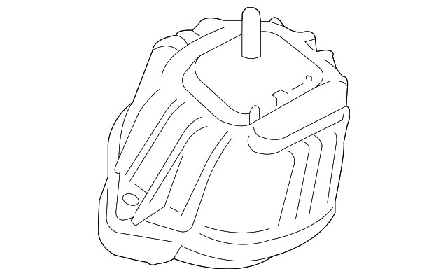 22116868489 Резиновая подушка Л BMW | Запчасти на DRIVE2
