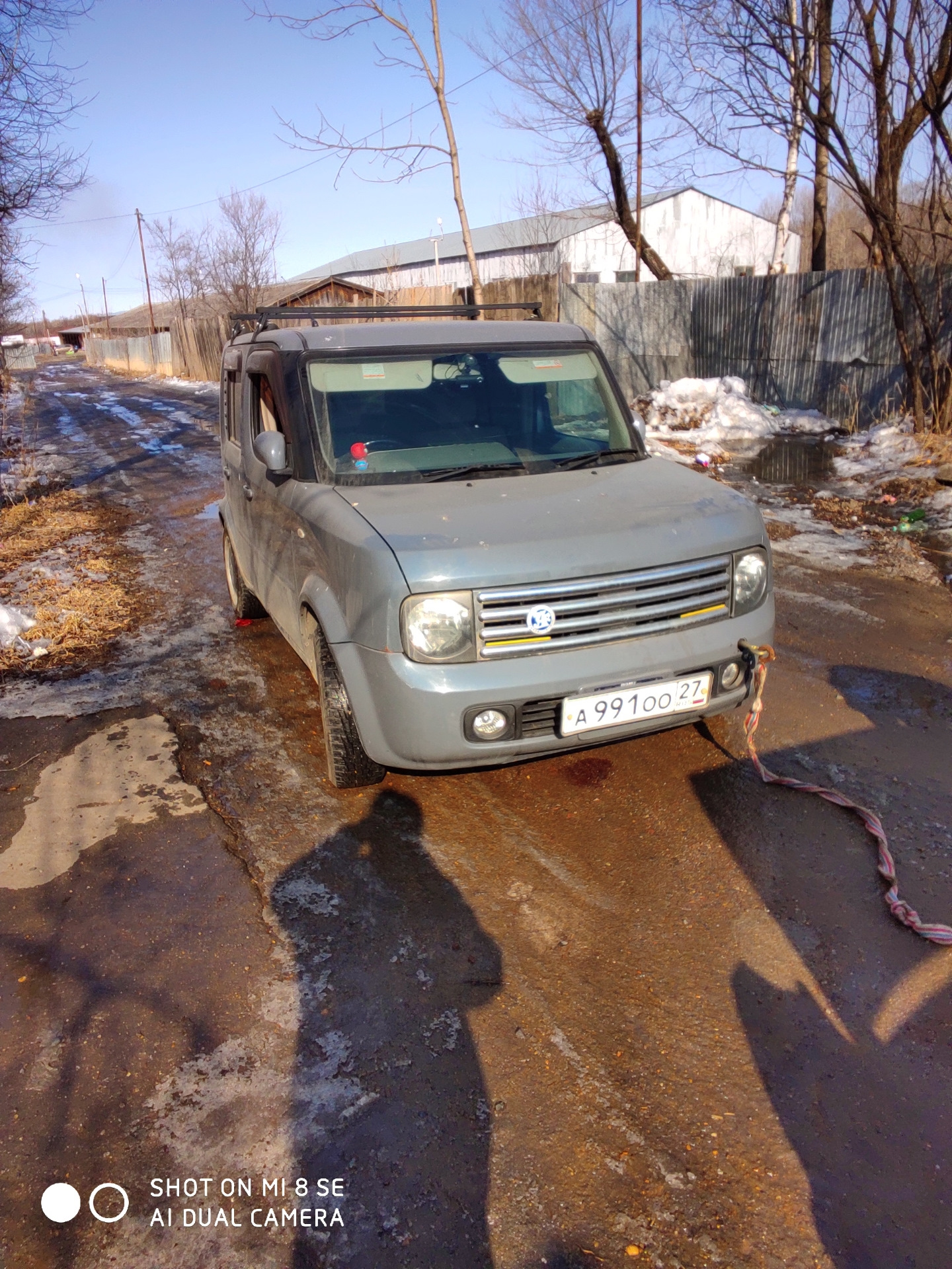 Не везёт и как с этим бороться😤 — Nissan Cube II, 1,4 л, 2003 года ...
