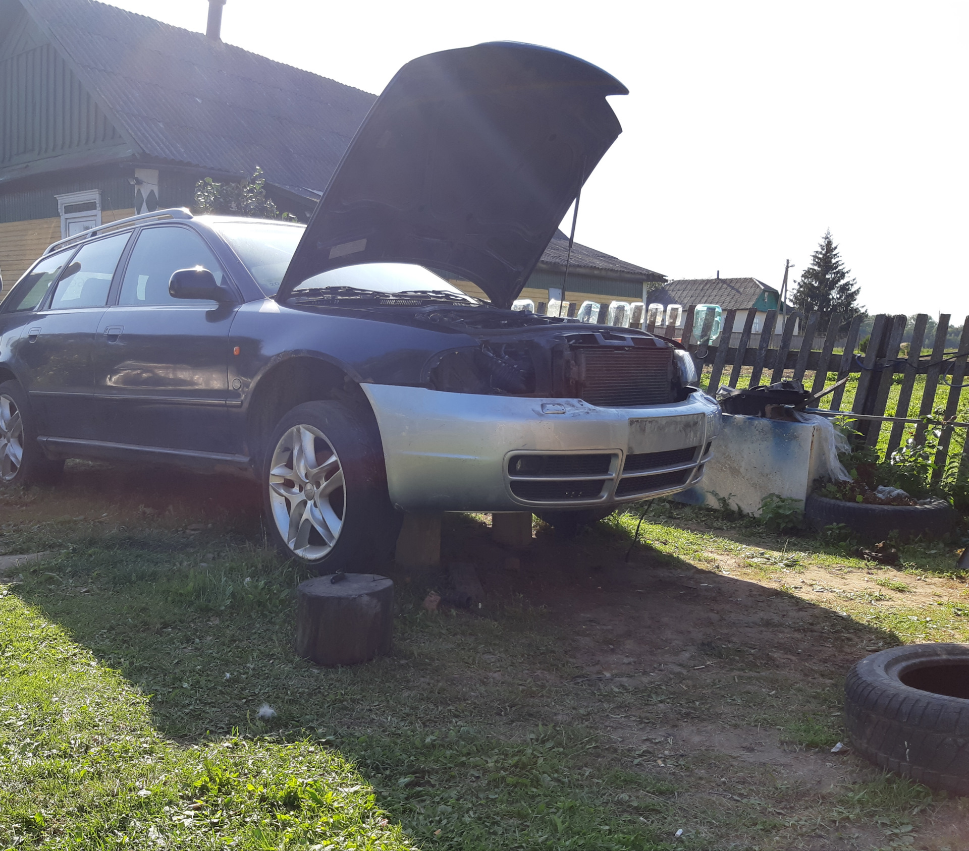 Выбор бампера на ауди а4 б5 — Audi A4 (B5), 1,8 л, 1996 года | стайлинг ...